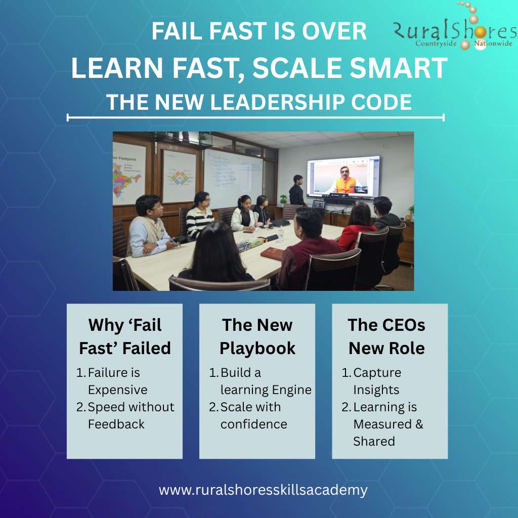 Fail Fast Is Over. Learn Fast, Scale Smart: Is the New Leadership Code ...